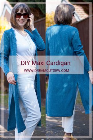 Self-Designed DIY Maxi Cardigan - Dream. Cut. Sew