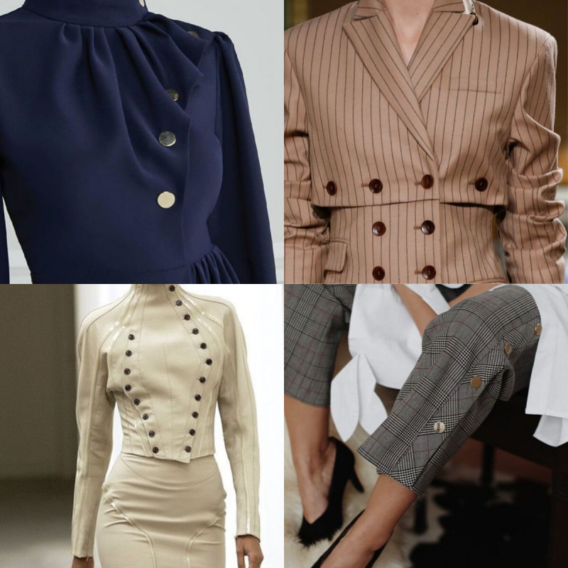 6 Inspiring Ideas For Buttons And Buttonholes - Dream. Cut. Sew