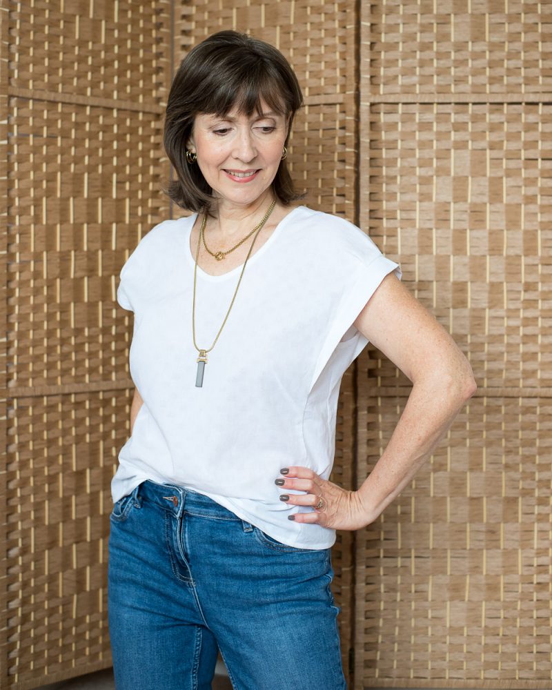 DIY Pinterest Inspired White Summer Top - Dream. Cut. Sew