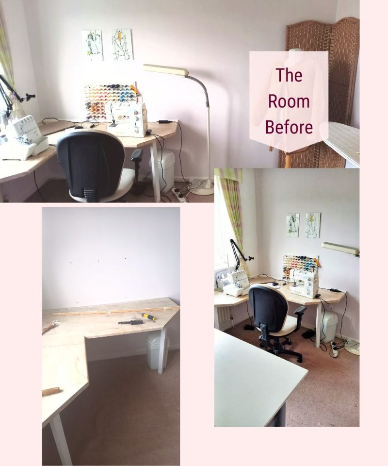 Sewing Room Makeover - Dream. Cut. Sew